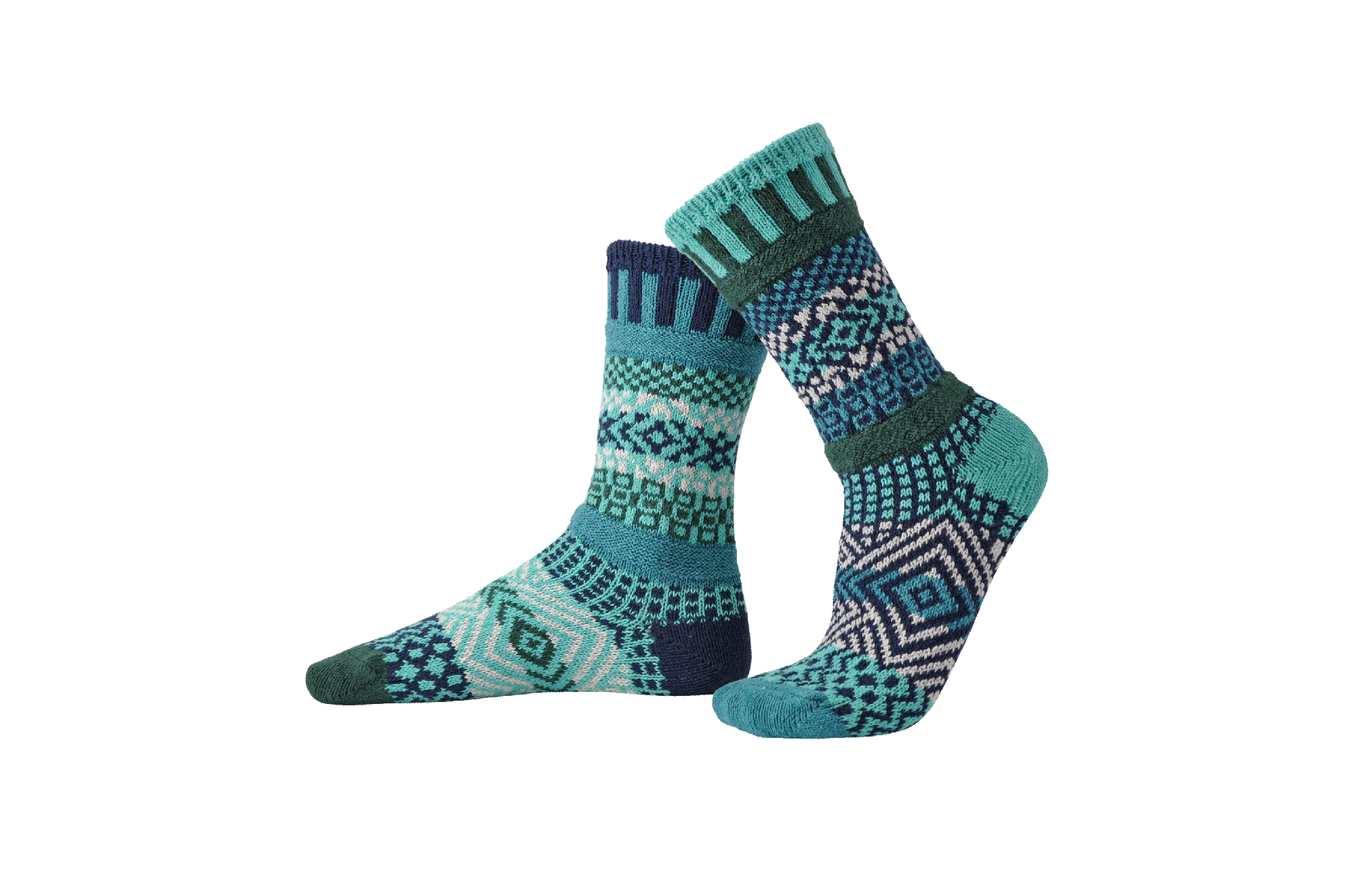 Evergreen Crew Socks | Solmate Socks